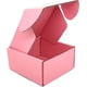 Lmuze Small Pink Shipping Boxes for Small Business Pack of 25 - 4x4x2 ...