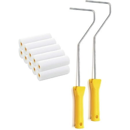 Set of 10 paint rollers of 10 cm + 2 hangers | Walmart Canada