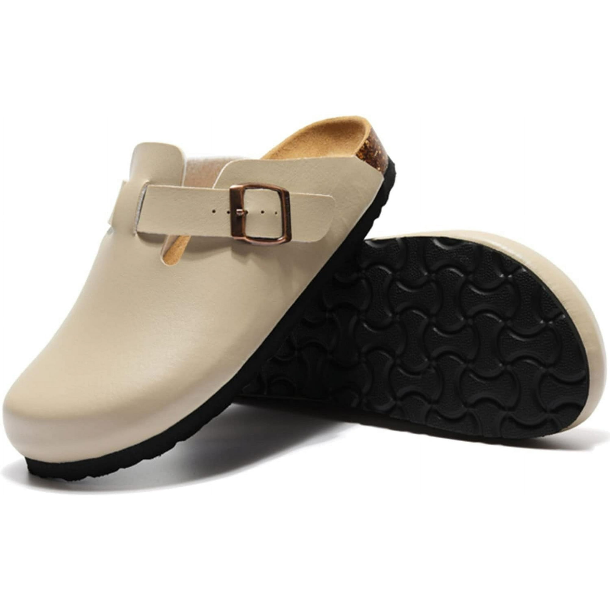 Click here for Laicaiw Boston Clogs For Women Men Suede Platform... prices