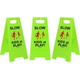 Juztec Slow Children at Play Safety Signs for Street Yard Caution Sign ...