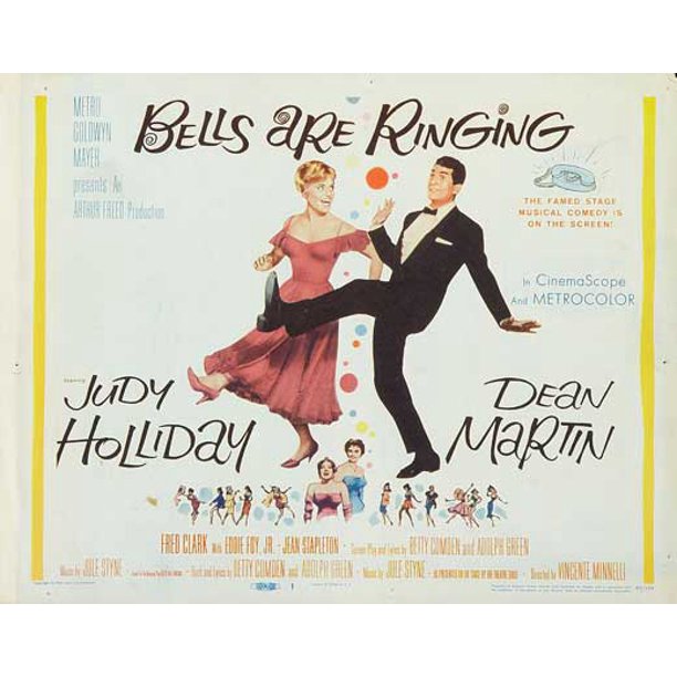 Bells Are Ringing - movie POSTER (Style A) (22" x 28") (1960) - Walmart ...