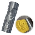 1PCS Pottery Clay Texture Roller,Polymer Molding Art Hand Rollers Tools ...