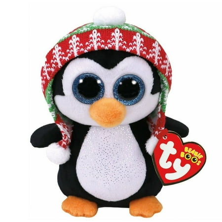Ty Beanie Babies 37239 Boos Penelope the Christmas Penguin Boo ...