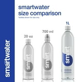 Smartwater Vapor Distilled Premium Water 1 Liter Bottle Purified ...