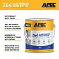 APOC Gloss White Elastomeric Roof Sealant 1 gal - Walmart.com