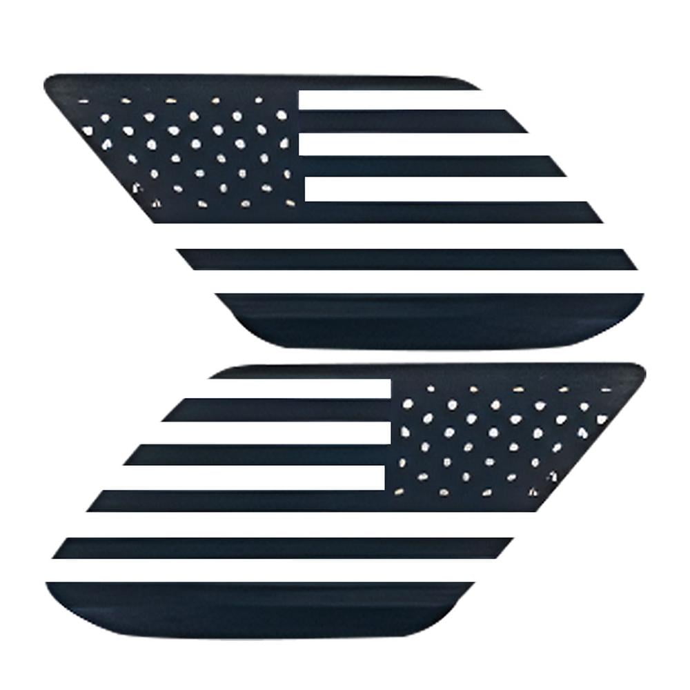 Tohuu American Flag Decals for Vehicles 2 Pieces Precut Automobile ...
