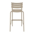Compamia Helen Bar Stool Taupe - Walmart.com