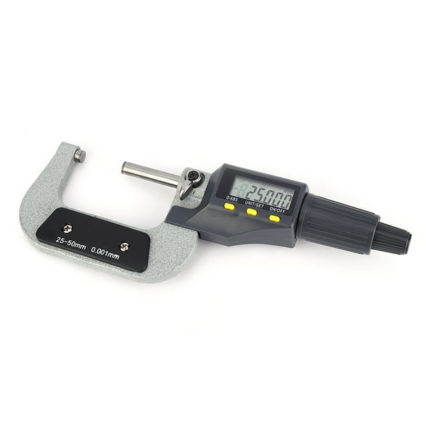 Electronic Micrometer,0.001mm Digital Electronic Micrometer Micrometer Caliper Digital ...