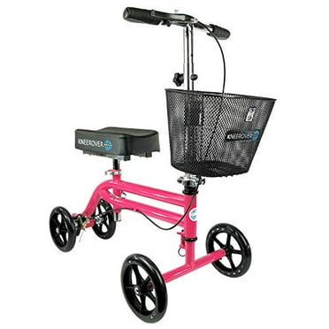 Drive Medical Dual Pad Steerable Knee Walker Knee Scooter with Basket ...