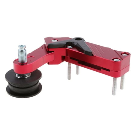 Red Universal Aluminum Adjuster Chain Tensioner Tool Roller for ...
