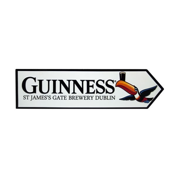 Click here for Guinness - Metal Toucan James Gate Road Sign prices