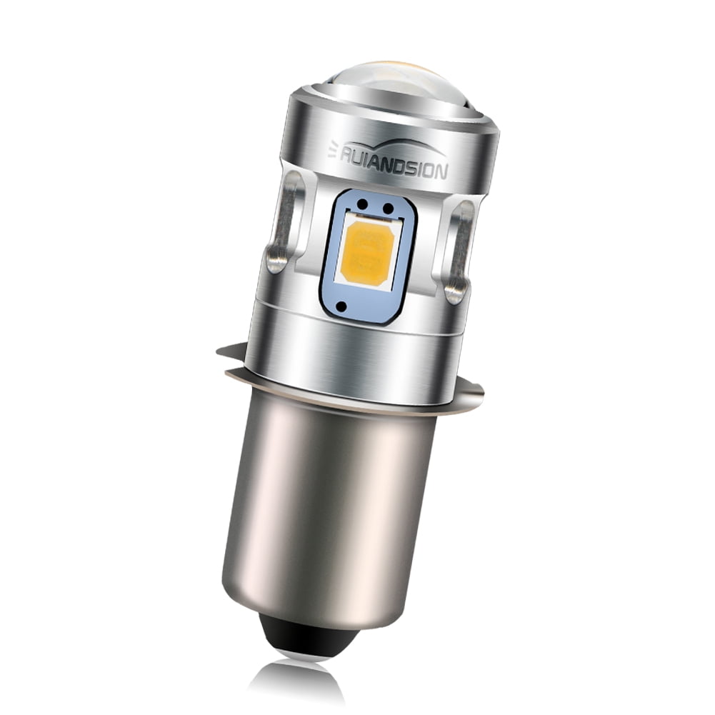 Ruiandsion Upgrade LED Flashlight Bulb P13.5s 3V Non-polarity Led Light ...