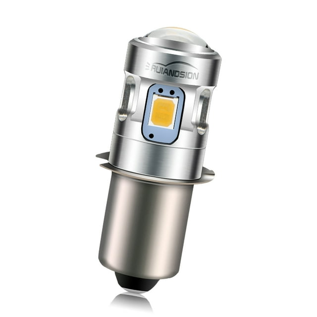 Ruiandsion Upgrade LED Flashlight Bulb P13.5s 3V Non-polarity Led Light ...