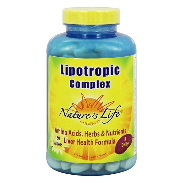 Nature's Life Lipotropic Complex | Comprehensive Support for Healthy ...