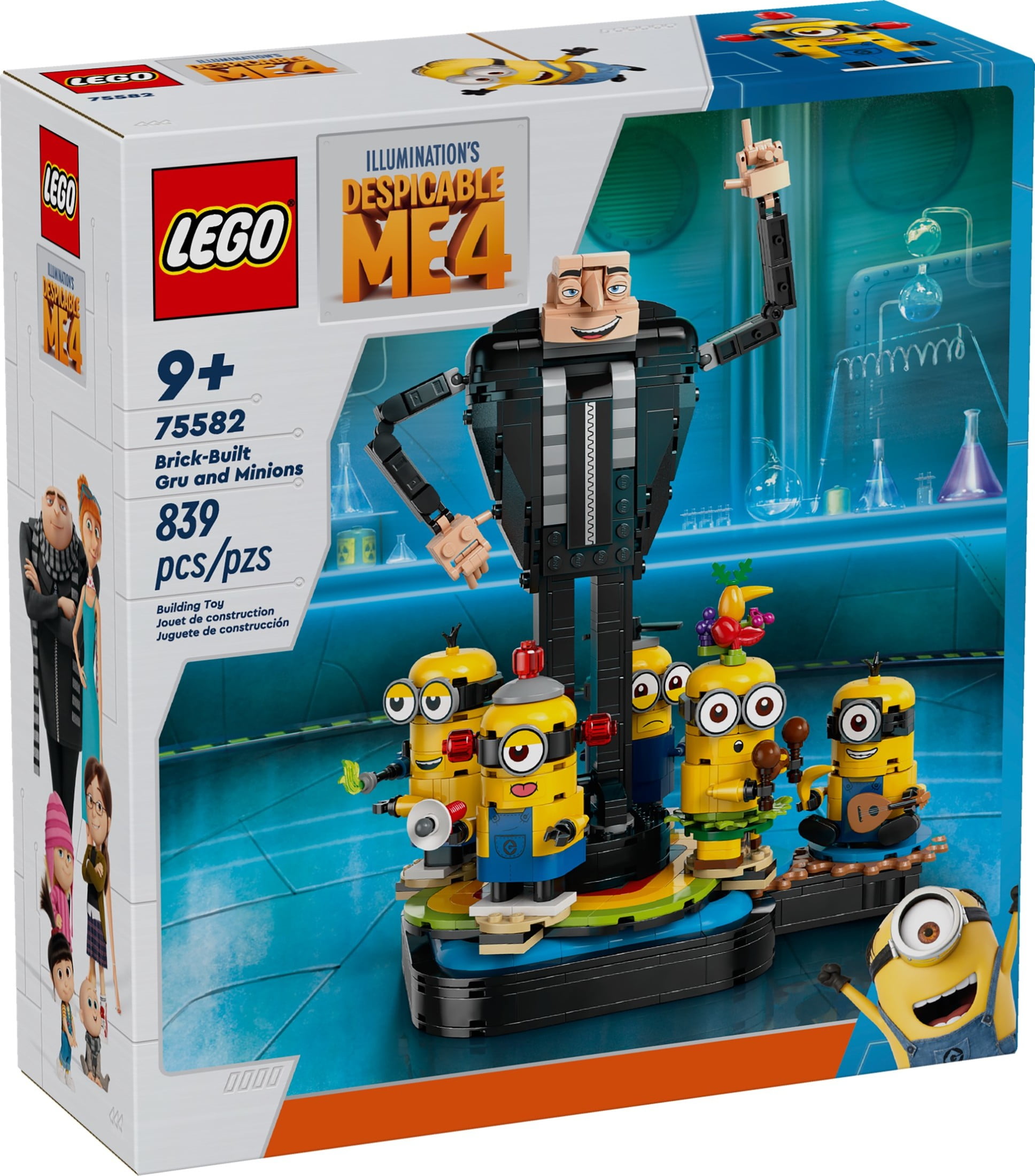 LEGO Despicable Me 4 Brick-Built Gru and Minions Bahrain | Ubuy