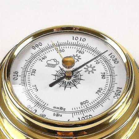 Analog Weather Station - Barometer, Thermometer, Hygrometer 4pcs ...