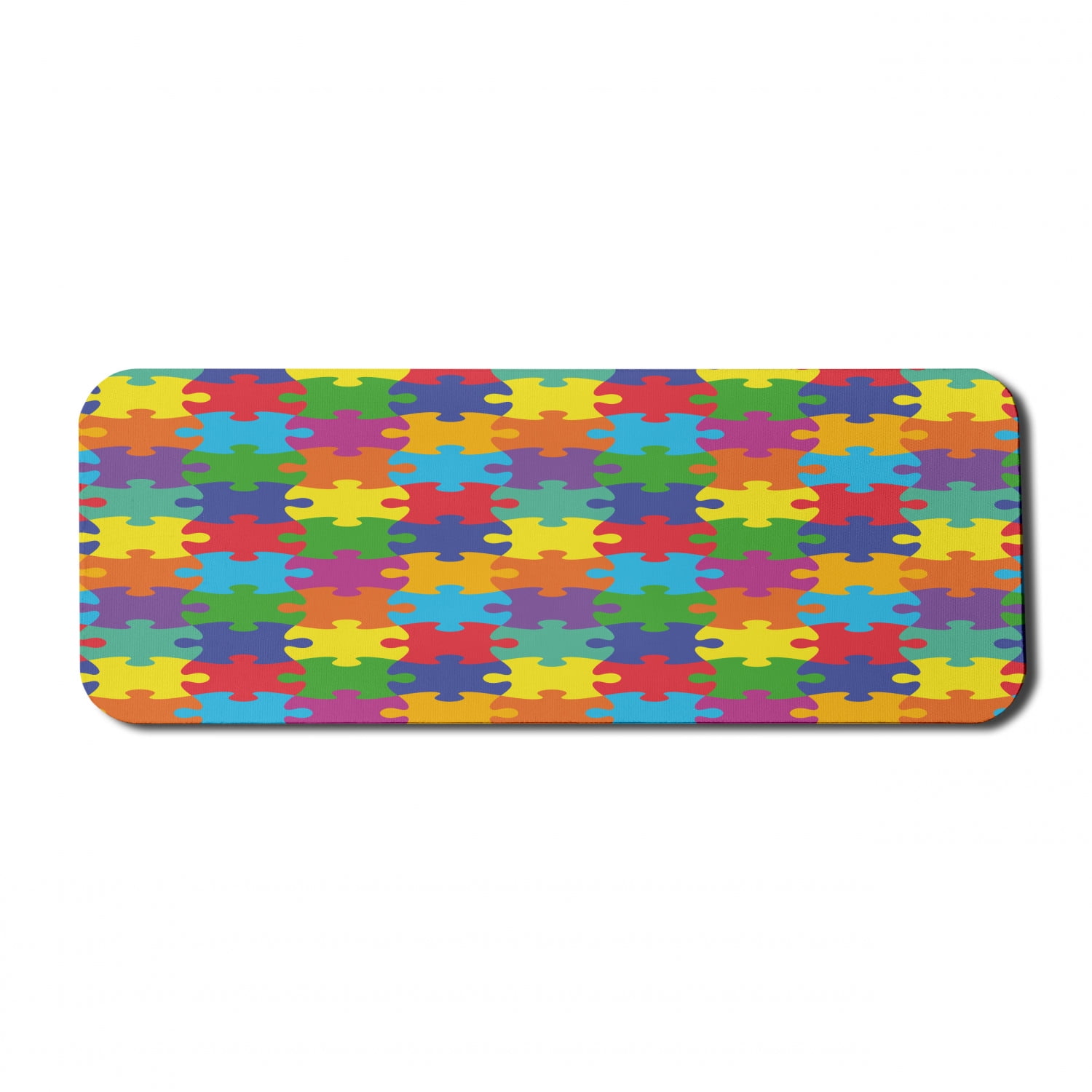 Colorful Computer Mouse Pad, Nursery Theme Inspired Rainbow Colored ...