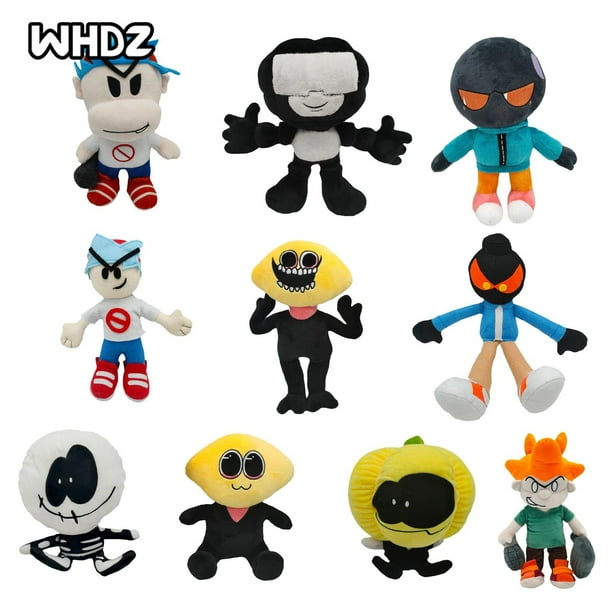 Month Skid and Pump Friday Night Funkin Monster Plush Toy Lemon Demon ...