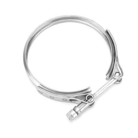 Turbocharger V Clamp, 186917 Heavy Duty Exhaust V Band Clip Anti Wear ...