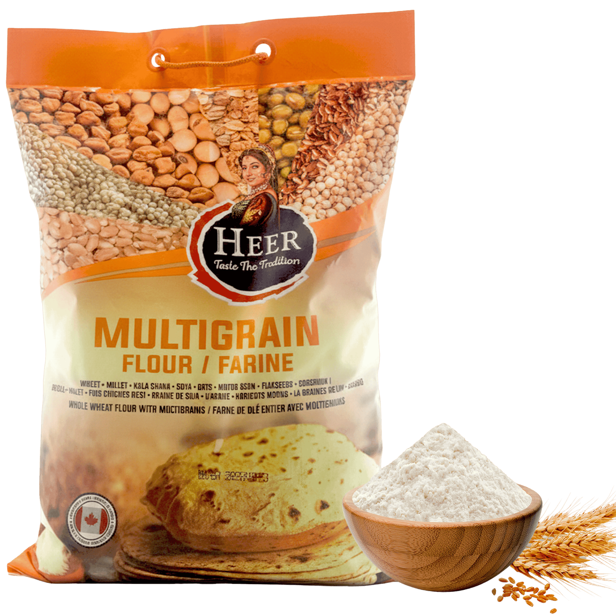 Click here for Heer Multigrain Atta Flour  10 Lbs - Made In Canad... prices