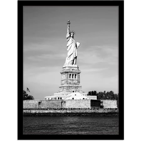 AmPm 11x17 Picture Frame Black Poster Frame,Display Pictures 8x12 with ...