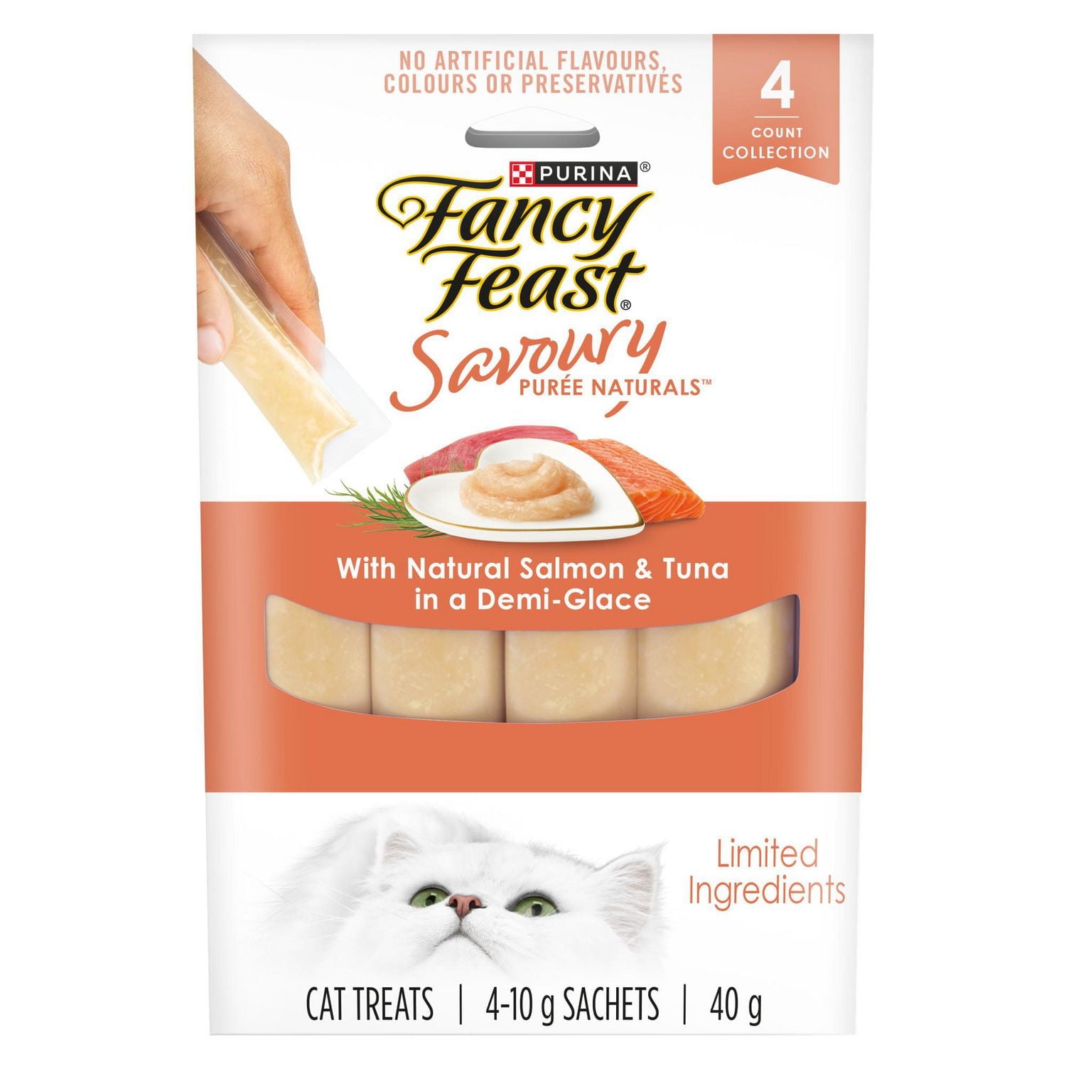 Click here for Fancy Feast Savoury Puree Naturals With Natural Sa... prices