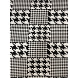 Big and Small houndstooth Print on Polyester Spandex Fabric - Walmart.com