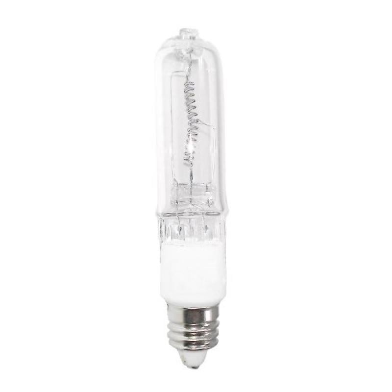JD 75W Mini Candelabra (E11) - Halogen Single Ended Light Bulb 75 Watt ...