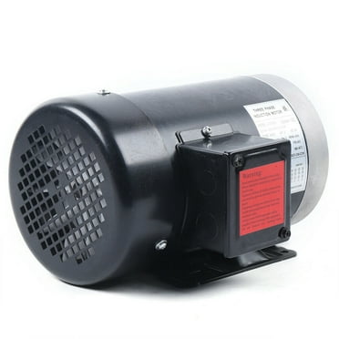 IR 5 HP Air Compressor Replacement Electric Motor, 3450 RPM, 24.9 AMP ...