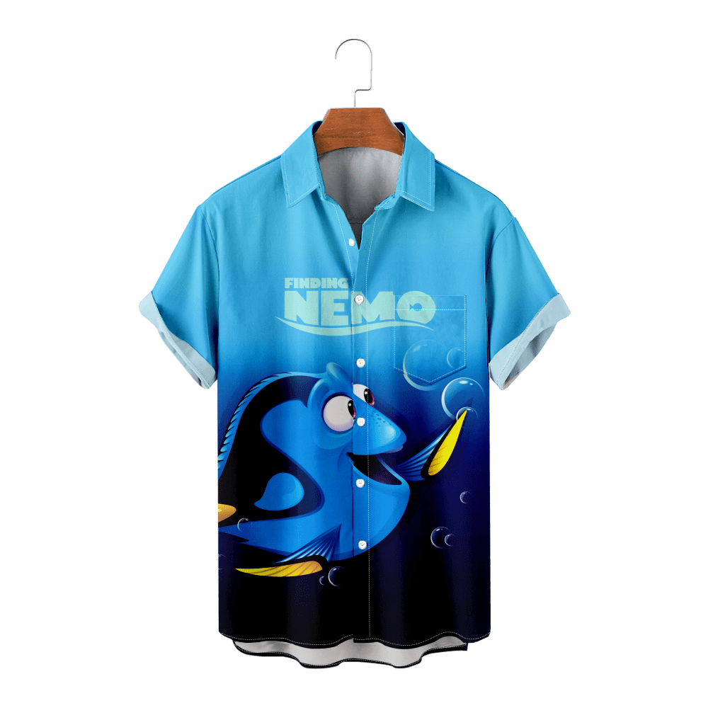 Finding Nemo theme Shirt Classic Short Sleeve T Shirts for summer with ...