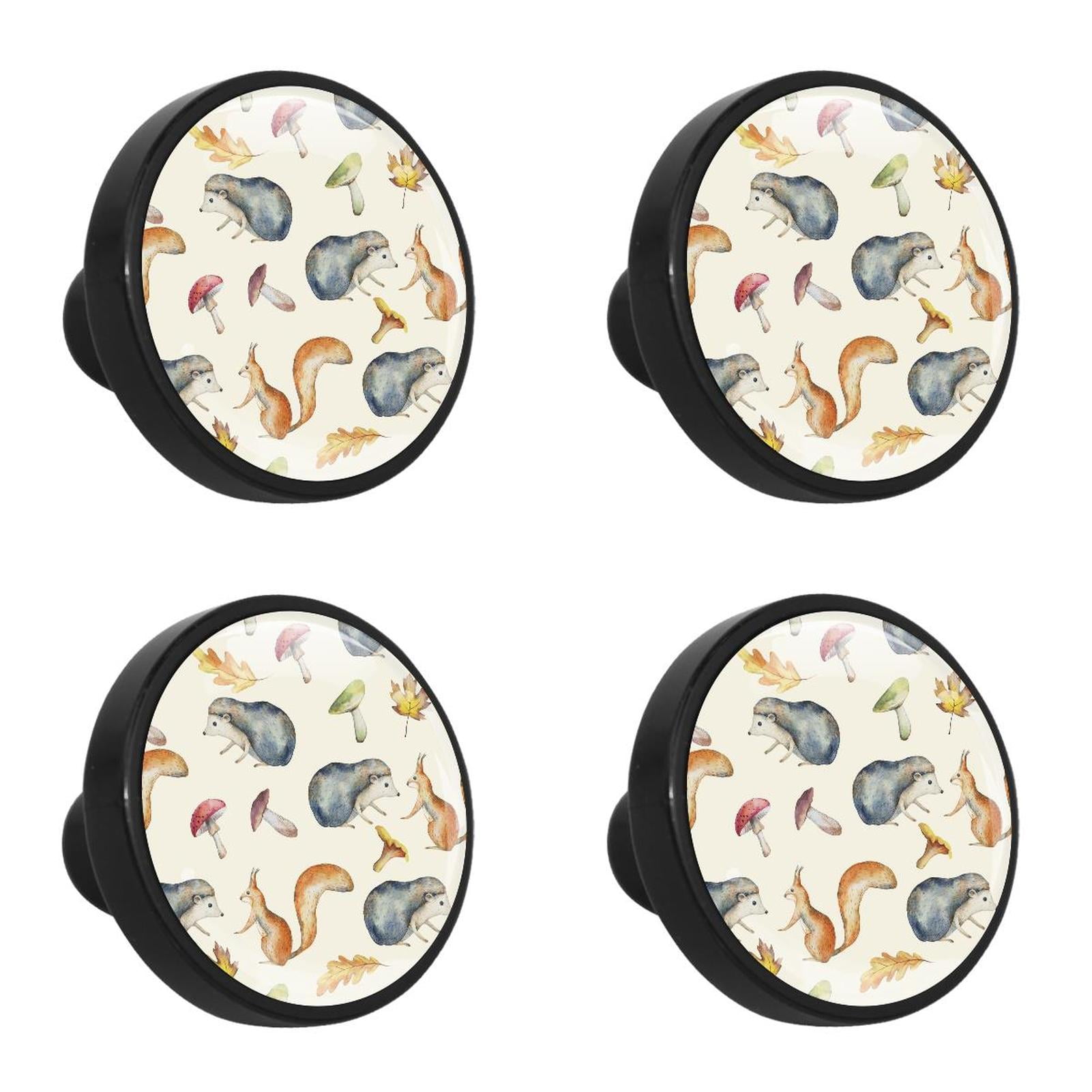 4 Pcs Squirrel Knobs for Kitchen Cabinet Cupboard Dresser Bookcase ...