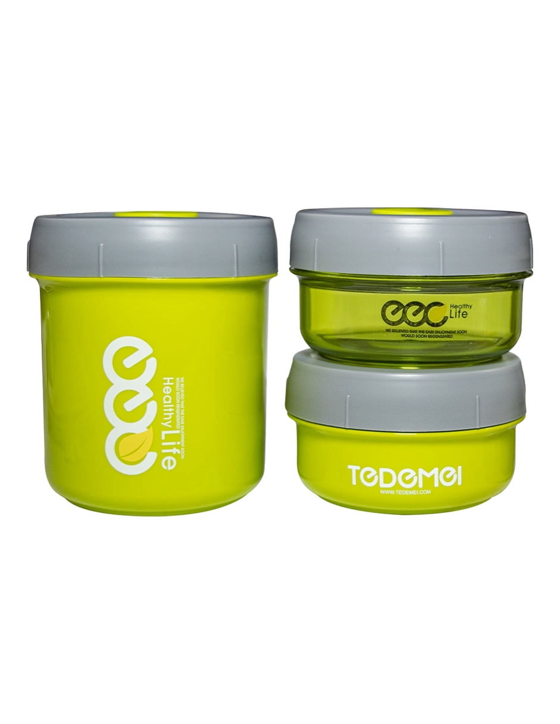 SET DE 3 TOPPERS Ideal para el desayuno o comida, apto para usar en ...