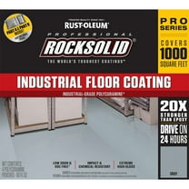 Rust Oleum 360 oz. Gray Concrete Floor Paint, Waterproof, Crack ...