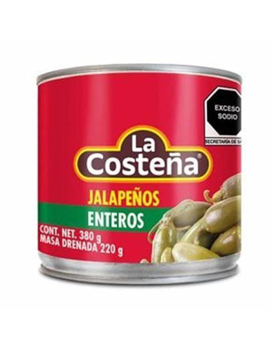 Pack de 24 Chiles jalapeños La Costeña de 380g La costeña Lata | Walmart en línea