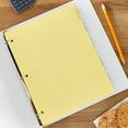 Pen+Gear 5-Tab Insertable Dividers Buff Paper, Clear Tabs, 1 Set of 5 ...
