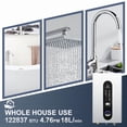 Datingday 36KW Propane Tankless Water Heater , 4.8 GPM Instant Hot ...