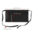 Toptie 3 Deep Pockets Waist Apron, Restaurant Half Aprons For Waiter ...