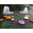 18CM Artificial Floating Lotus Shape Water Surface Decorartion for Pool ...