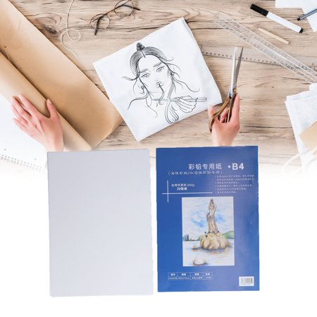 Herwey Art Paper,Drawing Paper,20Pcs Water Color Paper B4 Harmless ...