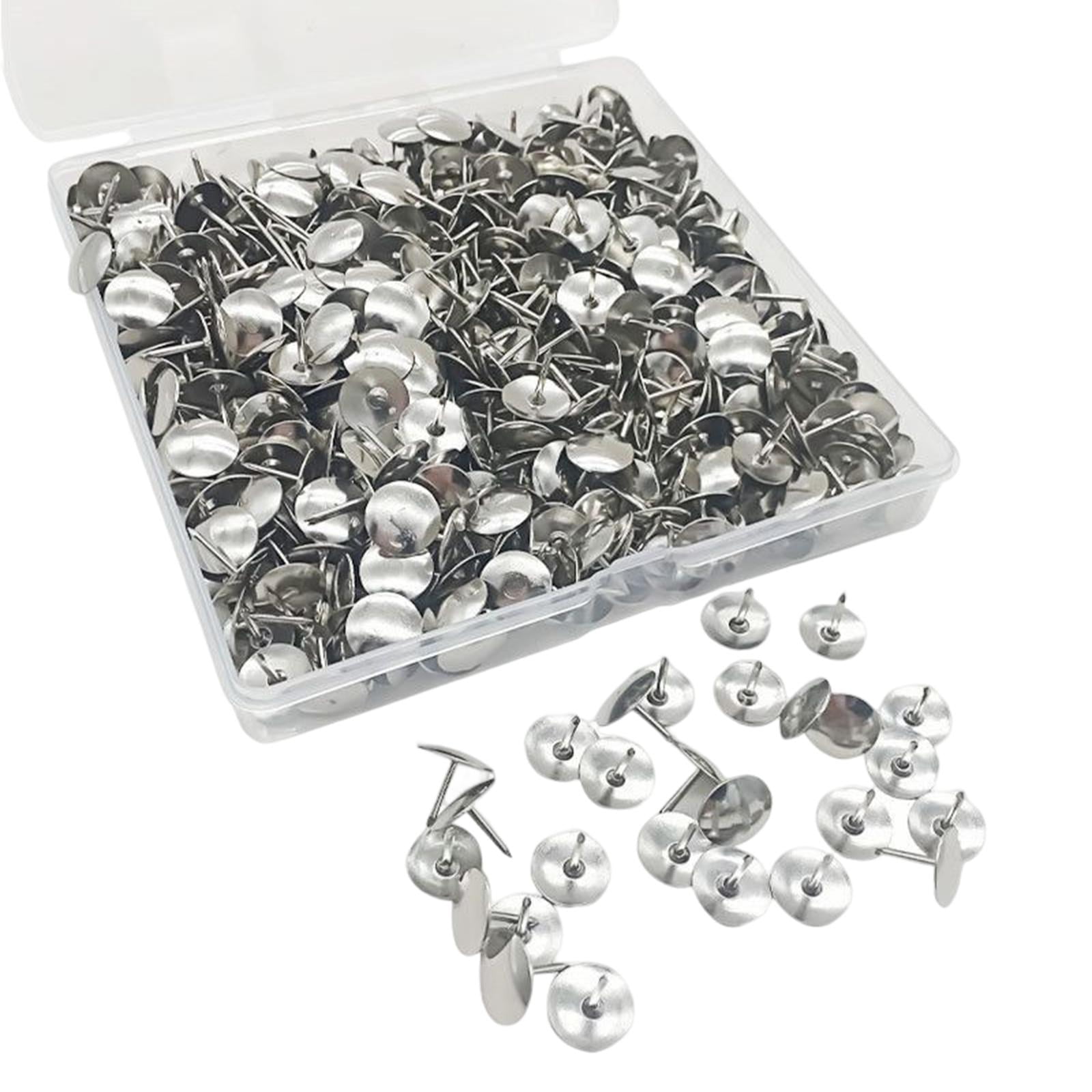 600Pcs Metal Push Pins Office Pushpins Learning Notice Marking School ...
