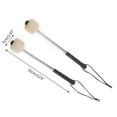 2Pcs Drum Wool Felt Percussion Mallets with Stainless Steel Handle ...