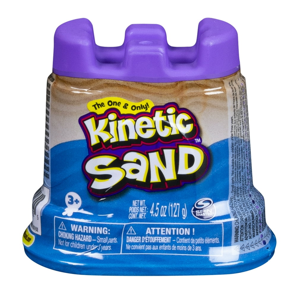 Kinetic Sand - Single Container - 4.5 oz - Blue - Walmart.com - Walmart.com