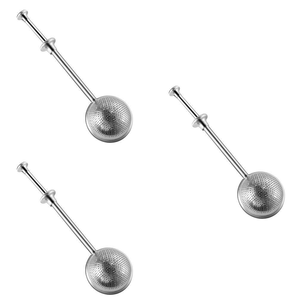 Cateissary Tea Infuser Stainless Steel Ball Shaped Filter Mesh Spring ...