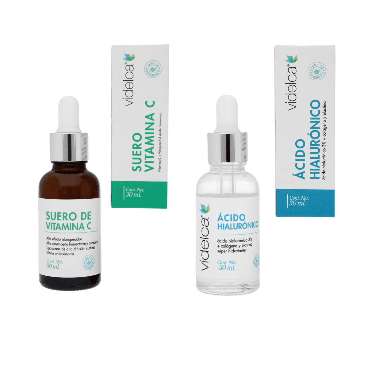 Acido hialuronico y vitamina C Videlca Facial | Bodega Aurrera en línea