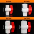5 Pack 2Multipurpose Inch PVC Round Valves T Handle Water Shut Off ...