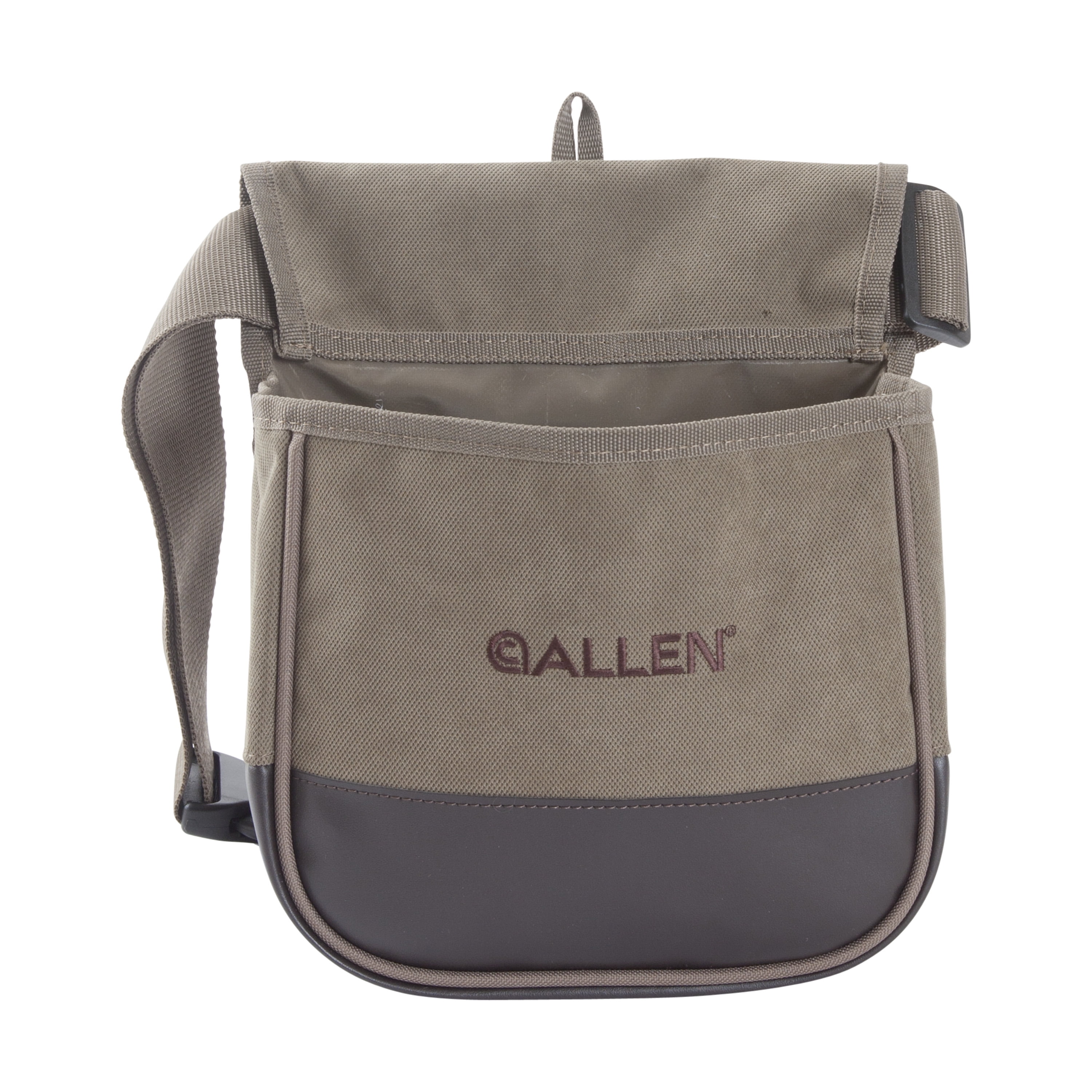 Allen Company Select Canvas Double Compartment Shell Bag, Olive Drab ...