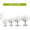 Artificial Cherry Blossom Tree - Handmade White Fake Cherry Blossom ...