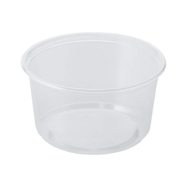 Karat 12 oz Black PP Injection Molded Round Deli Containers with Lids ...