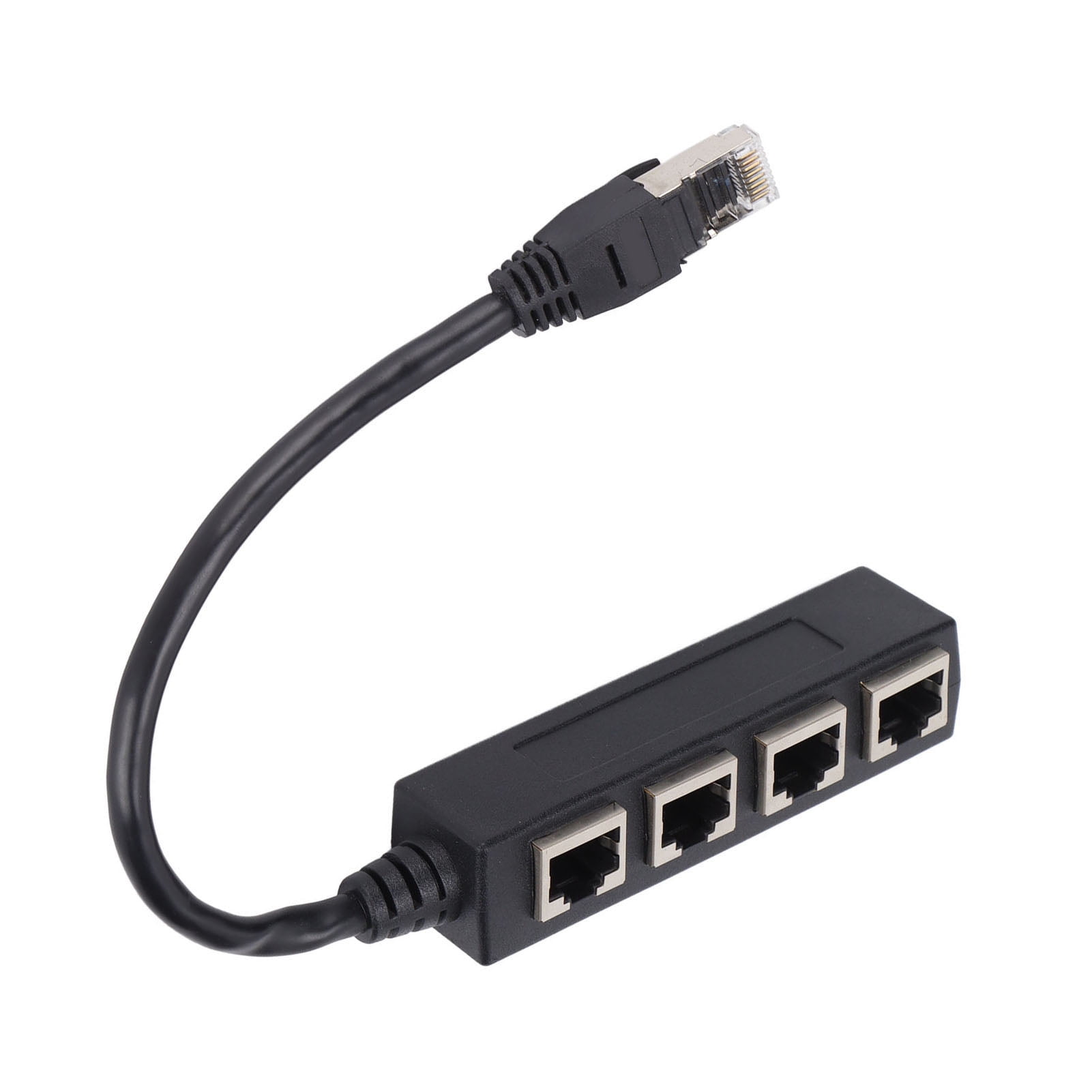 Buy Fyydes RJ45 Splitter Adapter 1 To 4 Port Transmission Excellent ...