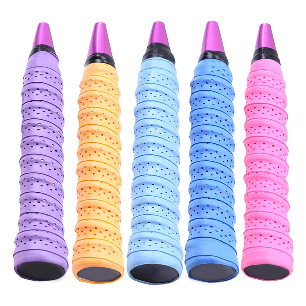 Racket Grip Anti Slip Perforated Absorbent Tennis Overgrip Badminton Overgrip - Walmart.com